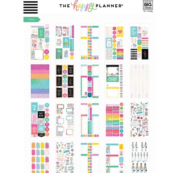The Happy Planner | Other | Miss Maker Accessory Book The Happy Planner ...